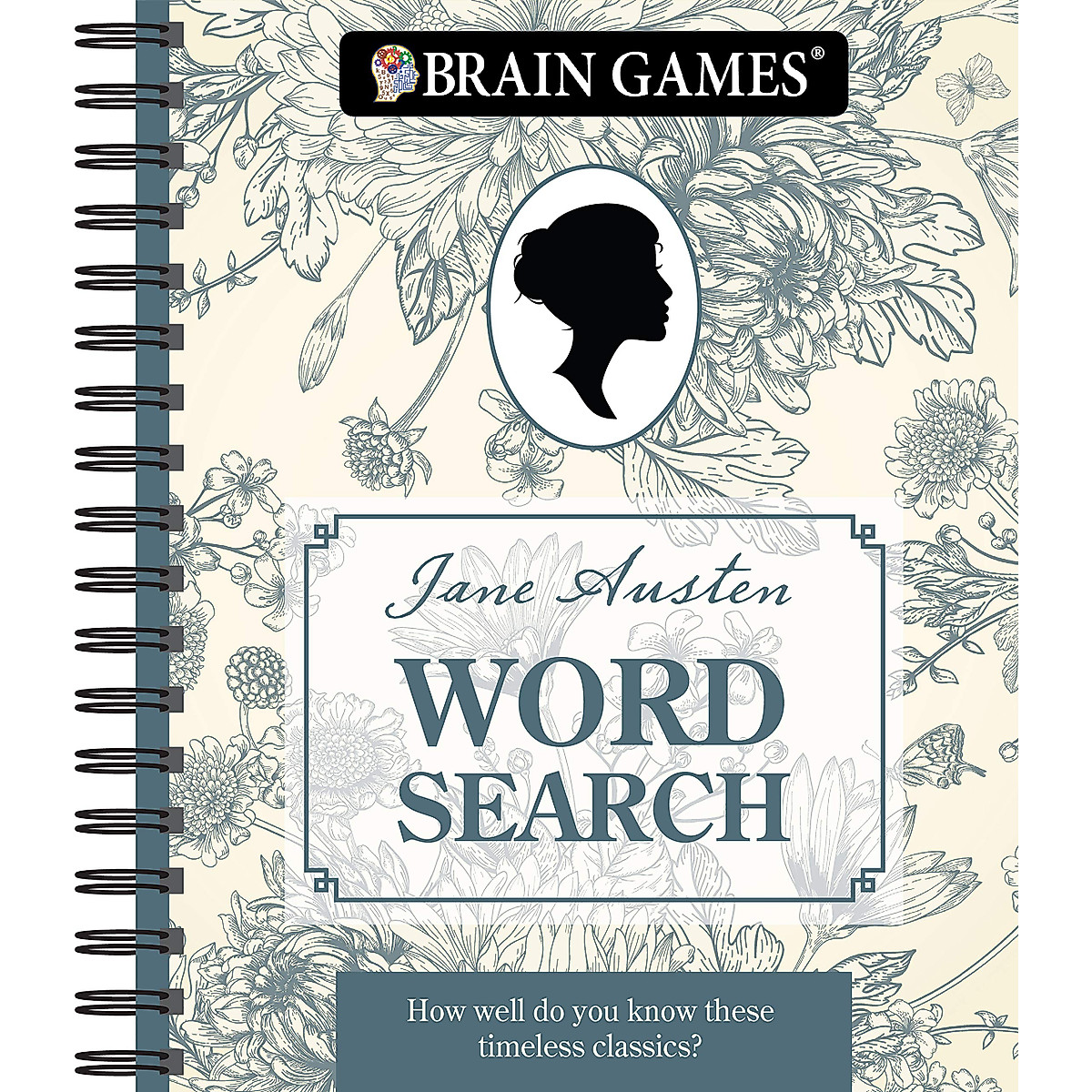 Brain Games - Jane Austen Word Search: How Well Do You Know These Timeless Classics? (Volume 1)