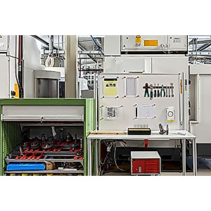 MasterVision Magnetic Data Card Holders, 3 x 1-3/4 Inches, Black, Pack of 10 Holders