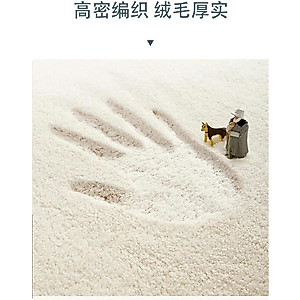 Rose Flower Shaped Rug 6ft Red Rose Carpet Imitation Cashmere Plush Living Room Decor Area Rug,Suitable for Bathroom, Bedroom and Living Room | Non-Slip Backing Easy to Clean