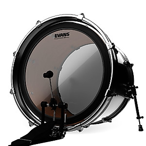 Evans EMAD Heavyweight Knockout Pack, 22” Batter with 14" Snare Batter (2pc) – Includes Batter Bass Drumhead and Snare Drumhead - Extreme Durability with Sensitive Response