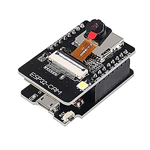 DORHEA ESP32 Cam WiFi Bluetooth Development Board with OV2640 Camera Module + Micro USB to Serial Port CH340C 4.75V-5.25V Nodemcu for Raspberry Pi - 3 Set