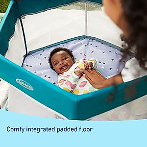 Graco Travel Dome Baby Bassinet, Travel Bassinet for Baby, Portable Bassinet for Indoors, Outdoors, Beach Bassinet with Cover