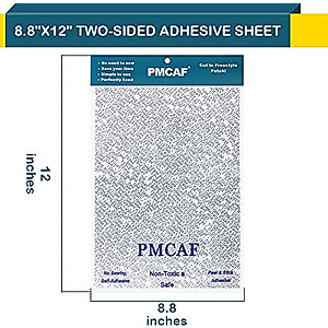 Double-Sided Patch Adhesive, Boy Scout Patch Adhesive Cut to Fit Freestyle Patch Adhesive Kit (2 Pack)