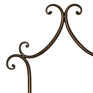 Touch of Class Regalla Petite Scroll Plate Rack 4 Plate