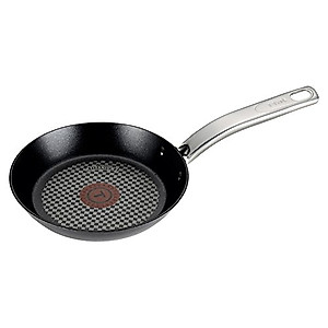 T-fal ProGrade Nonstick Fry Pan 8 Inch Induction Oven Broiler Safe 500F Cookware, Pots and Pans, Dishwasher Safe Black
