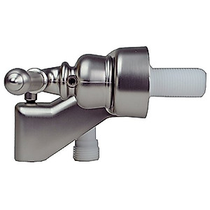 Builders Shoppe 3210BN/4120BN RV/Motorhome Replacement Non-Metallic Two Handle Tub Faucet Valve Diverter with Matching Hand Held Shower Set, Brushed Nickel Finish