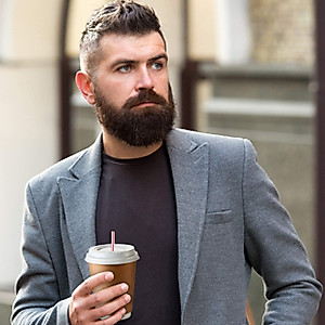 [500] Cocktail Plastic Straws Stirrers, Individually Wrapped (Paper Wrapped), These are 5.75" BPA Free Disposable Colored Cocktail/Coffee Stir Sticks