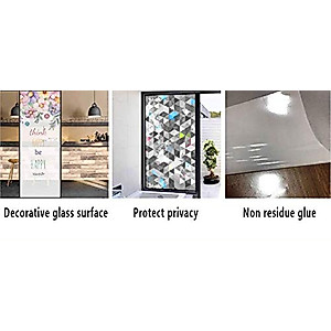 3D Decorative Film Privacy Window Film No Glue,Animal Decor,Ladybug Butterfly Bee in Exotic Garden Botany Cute Kids Nursery Themed Cartoon Art,Multi,for Home&Office