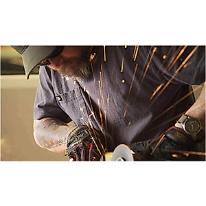 Dickies mens Heavyweight Crew Neck Short Sleeve Tee Henley Shirt, Black, X-Large US