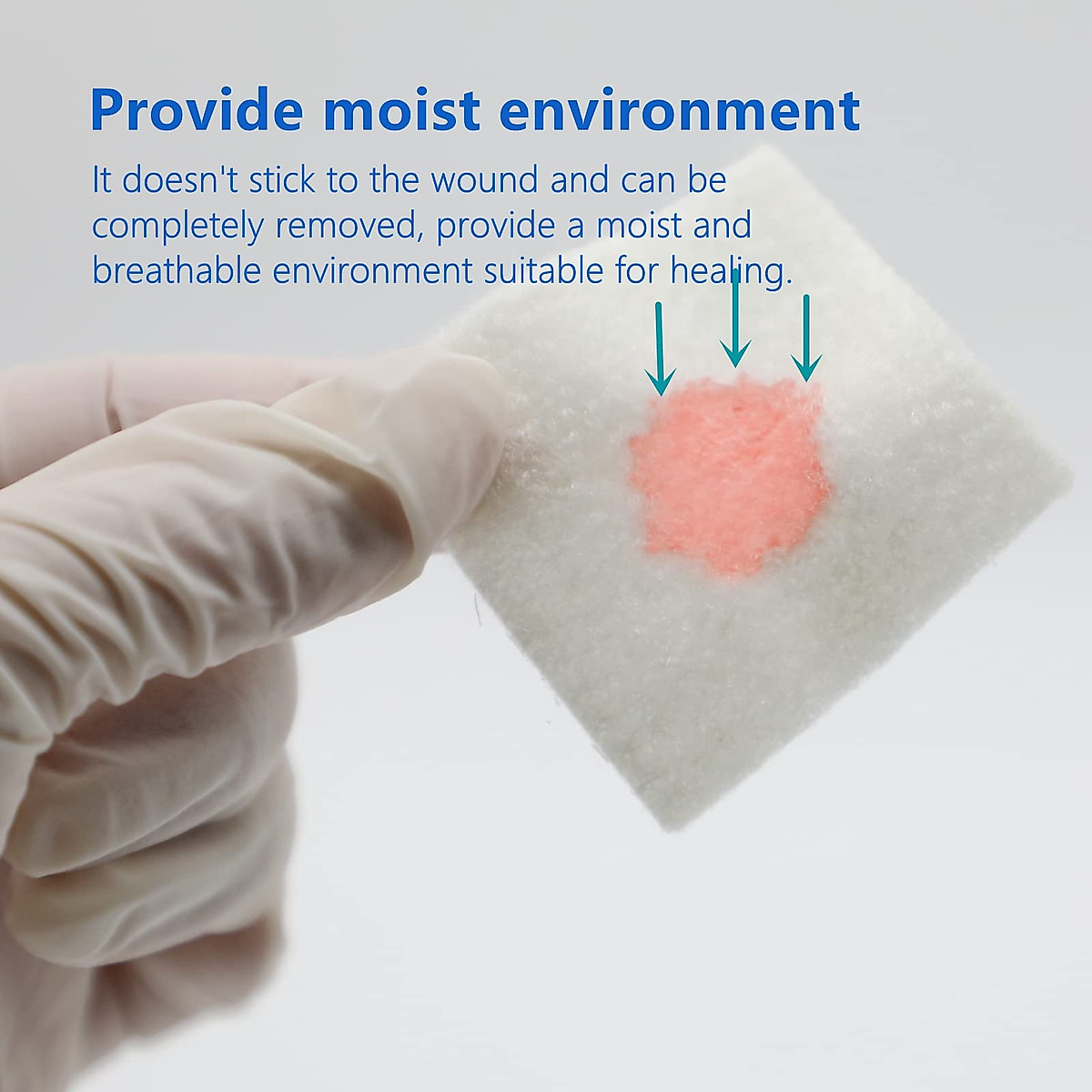 Algitocare Calcium Alginate Wound Dressing 4"x4" with 2"x2"