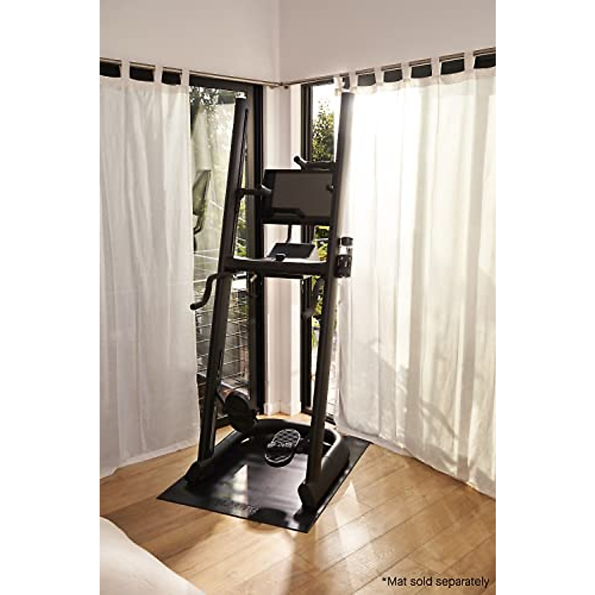 CLMBR01 Connected Full-Body Resistance Indoor Fitness Machine - 21.5" HD Touch Display, Built-in Sound System - Easy to Move, Space-Saving Design - Whole Body Strength & High Intensity Cardio Workout