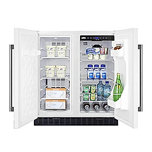 5.4 Cu. Ft. Frost-Free Refrigerator-Freezer, White