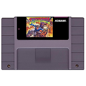 Sunset Riders (Super Nintendo, SNES) - Reproduction Video Game Cartridge