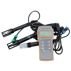 Graigar AZ86031 Multifunctional Water Quality Meter Dissolved Oxygen Tester PH Meter Conductivity Salinity Meter Temperature Meter All in 1