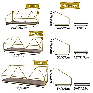 PETAFLOP Wall Shelves for Wall Decoration