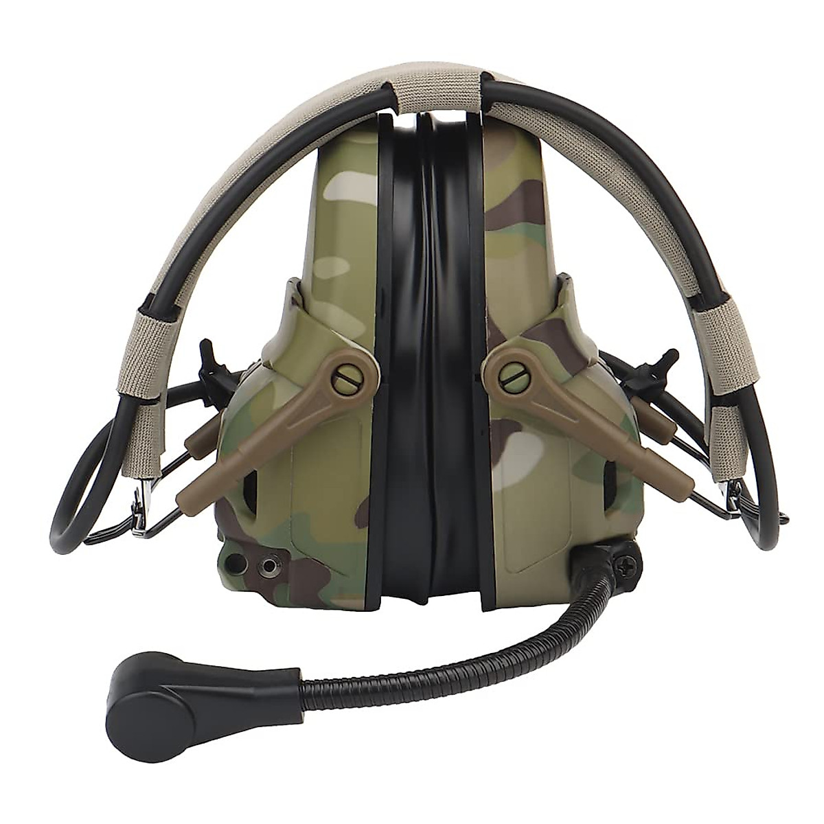 Tactical Headset Hunting Shooting Noise Reduction Headset for OPS Core ARC and Wendy M-LOK Helmet Head Mounted 2 in 1 GEN 6