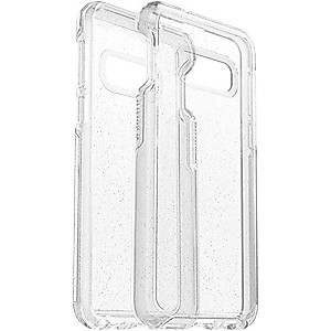 OtterBox Symmetry Clear Series Case for Galaxy S10e - Non Retail Packaging - Stardust (Silver Flake/Clear)