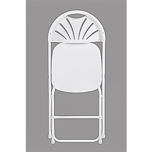 Cosco Folding Chair, 8 Pack, White