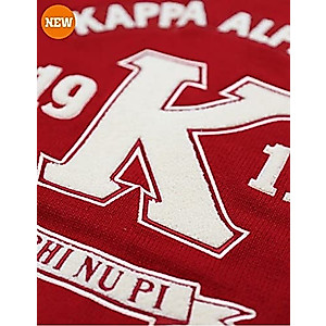 Kappa Alpha Psi M7 Button Down Sweater [5XL] Crimson Red