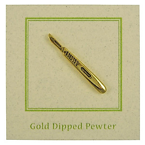Jim Clift Design Scalpel Gold Lapel Pin - 1 Count