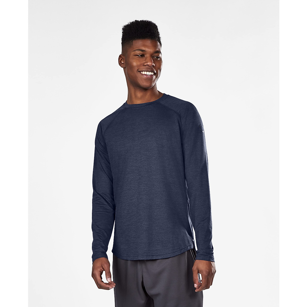 EvoShield Men's Standard Pro Team Training Long Sleeve, Navy, Small