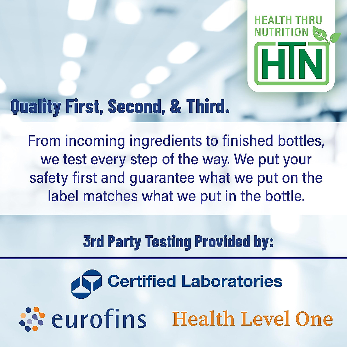 Liquid Calcium 1000mg, Magnesium 400mg, Vitamin D3 1,000iu and Boron | Bone Restore & Strength with 6 Calcium Complex | 3rd Party Tested | Non-GMO Gluten Free | by Health Thru Nutrition (Pack of 100)