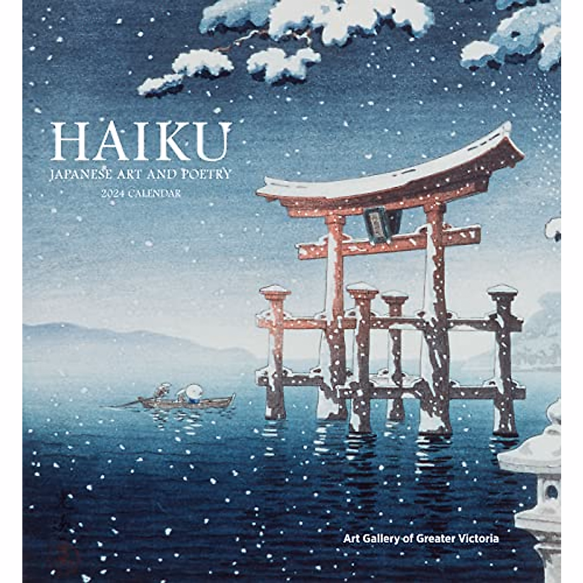 Haiku: Japanese Art and Poetry 2024 Wall Calendar