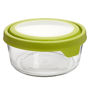 Anchor Hocking True Seal Food Storage Container, 7-Cup, Green