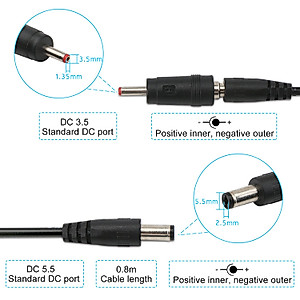 DROK USB to 9v, 5v to 12v Step Up, USB Cable DC 5V Boost to 9V 12V Voltage Converter 1A Step-up Volt Transformer Power Regulator Line with LED Display