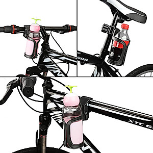 Accmor Universal Stroller Cup Holder Bundle Set, Bike Cup Holder, Drinks Holder for Stroller, Bicycle, Wheelchair, Walker, Scooter