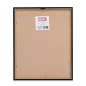 Marvel Avengers Framed Wood Wall Decor - Featuring Captain America, Iron Man and More - Classic Marvel Avengers Wall Art