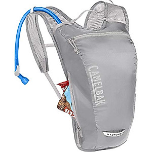 CamelBak Women's Hydrobak Light Bike Hydration Backpack 50oz, Drizzle Grey/Silver Cloud