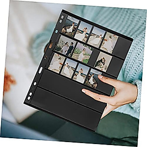 Ciieeo 30 Pcs Sheets Stamp Collection Inserts Stamps Postage Forever Postage Album Binder Sleeves Order Stamps Black Binders Stamp Loose-leaf Stamp Album The Pet A5 Standard Edition