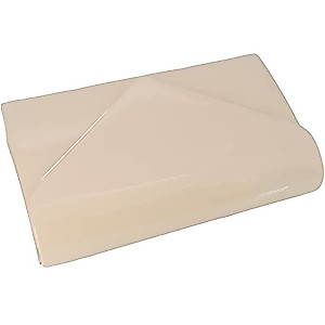 MOJISOLO Women's Evening Clutch Bags for Formal Cocktail Prom Wedding Party Patent Leather Dressy Foldover Purse Nude