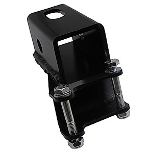 LOSTAR Rear 2" Receiver Hitch for 2007-2022 Hon-da Rancher TRX 350 400 420 450 500 520 Solid Rear Axle