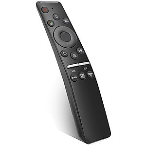 LAZTZQ Voice Remote Compatible for Samsung Smart TV QLED UHD Frame Curved Solar,with Netflix, Prime Video Button