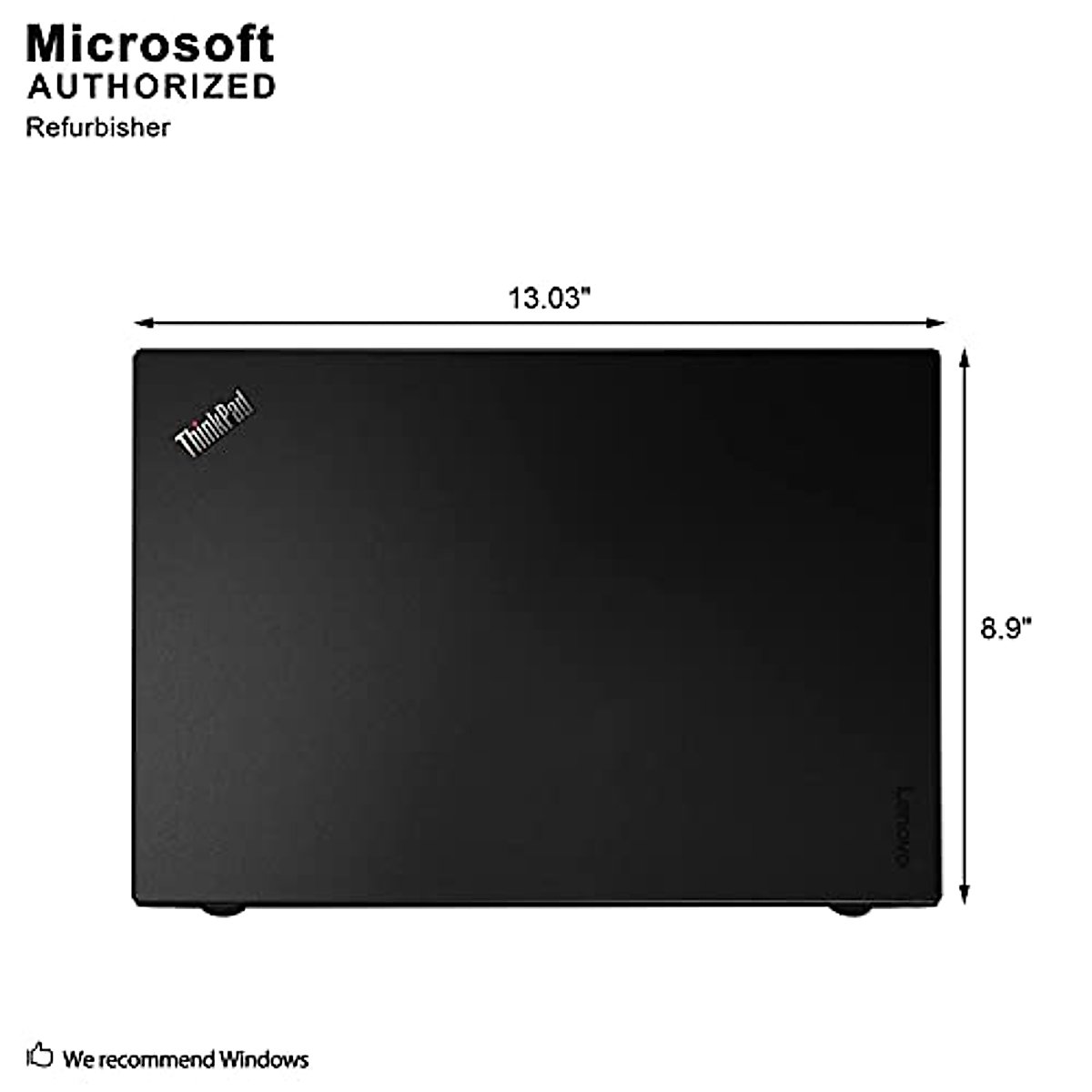 Lenovo ThinkPad T460s 14inch Notebook Intel Core I7-6600U up to 3.4G,Webcam,1920x1080,12G DDR4,256G SSD,USB 3.0,HDMI,Win 10 Pro 64 Bit,Multi-Language Support English, Spanish (Renewed)
