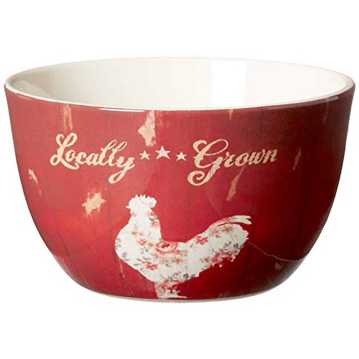 Certified International Farmhouse 16 pc Dinnerware Set, Multicolored, 10.75 Inches, Service for 4