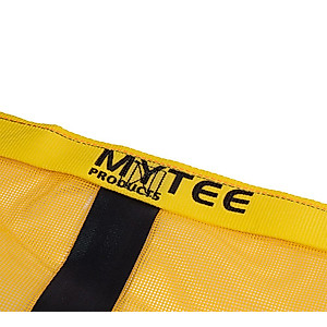 Mytee Products 2"x98.5" Pallet Rack Safety Nets for 8 ft Pallet Bays - 2400 lbs Breaking Strength Rack Safety Netting for Holding Pallets in Place - Warehouse Storage Shelving Accessories