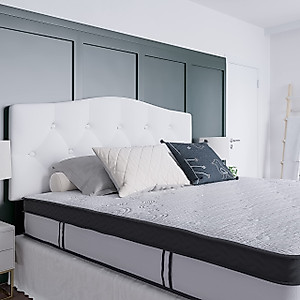 EMMA + OLIVER Astor 12 Inch CertiPUR-US Certified Memory Foam Pocket Spring Mattress, King Mattress in a Box