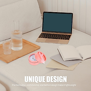 Cabilock 20pcs Box Round Jewelry Box Finger Ring Gift Case Earring Case Organizer Locket Ring Jewellery Gift Boxes Ring Boxes for Jewellery Decor Mesh Lovers Earrings Storage Tray