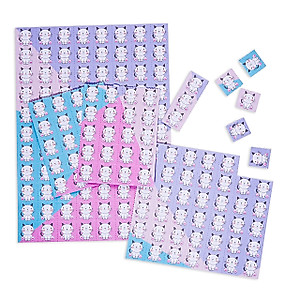36 Pack Cat Themed Bingo Cards for Girls Birthday Party, Pet Kitten Themed Game with Caller Chips (5x7 in)