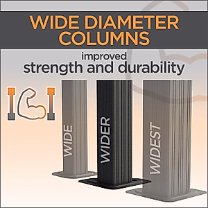 Sojag 500-5153903 Meridien Hardtop Gazebo Outdoor Sun Shelter, 10' by 12', Charcoal