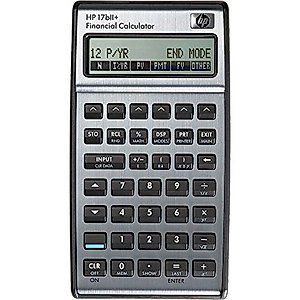 HP 17BIIPlus Business Financial Calculator