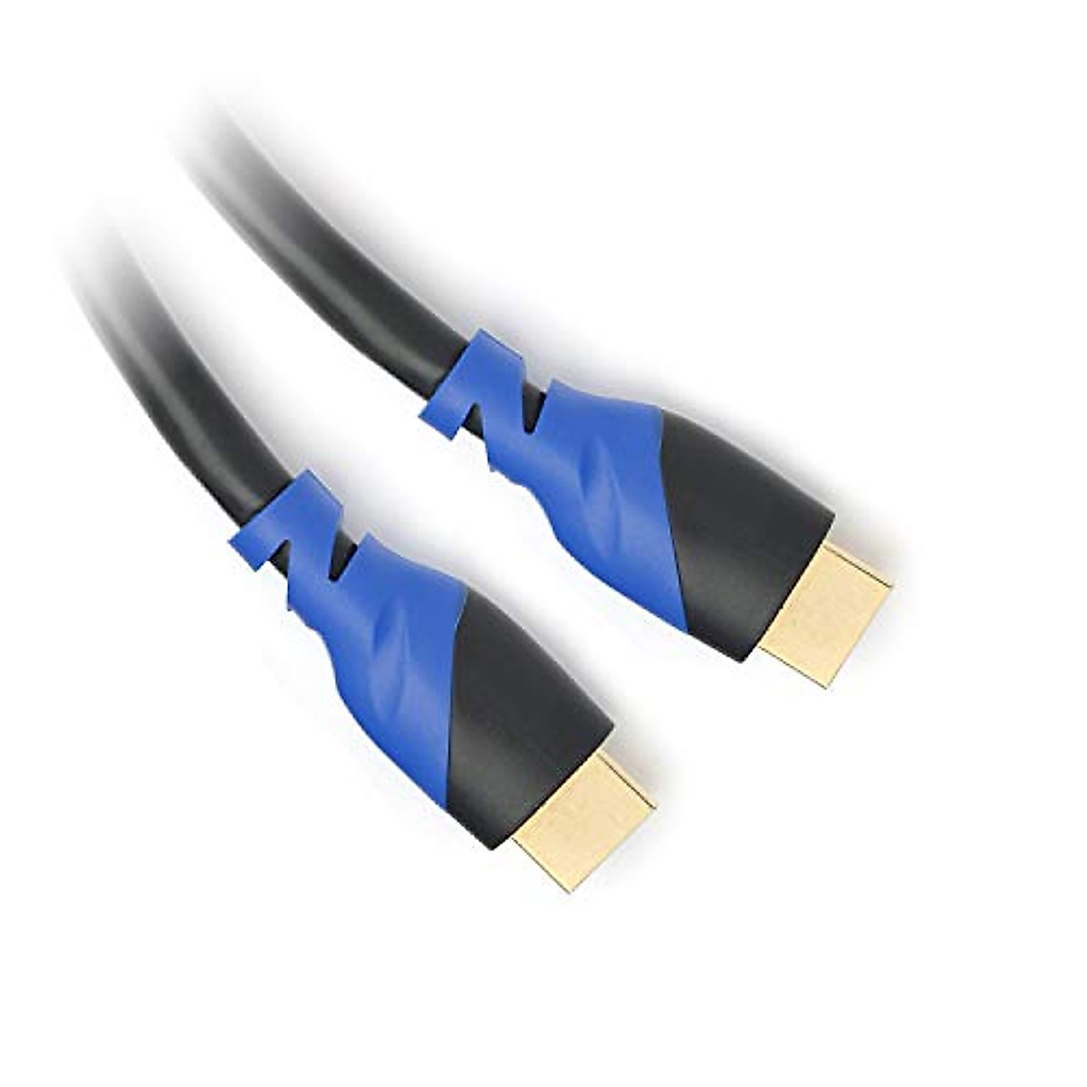 ACL High Speed HDMI Cable Male to Male with Ethernet (8 Feet/Black) Supports 4K 30Hz, 3D, 1080p and Audio Return, 50 Pack
