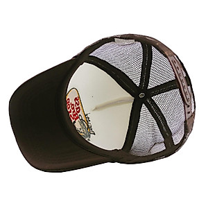 That's My Ass Bro,Stop Trucker Cap Embroidery Fishing Foam Mesh Hat - Funny Naughty Snapback Truck Hat Embroidered Baseball Cap White