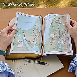 KJV Holy Bible, Giant Print Full-size Faux Leather Red Letter Edition - Thumb Index & Ribbon Marker, King James Version, Pink