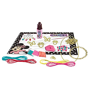 Cra-Z-Art Disney Minnie Mouse Gemex Sparkling Crystal Jewelry Kit Amazon Exclusive