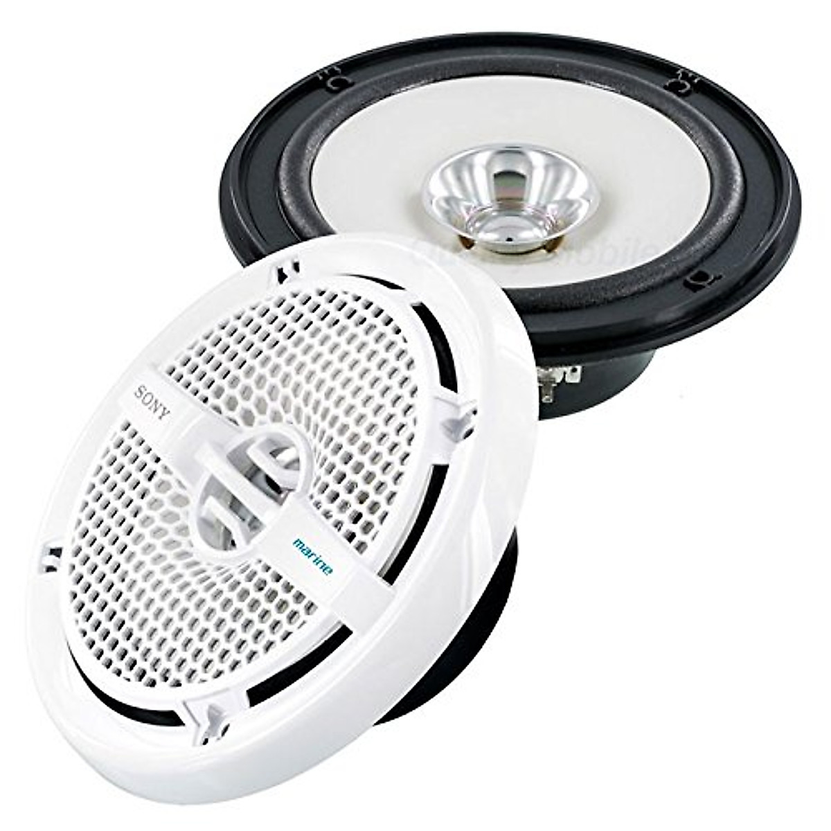 Sony XSMP1621 6 1/2-Inch coaxial 2-way Marine Speaker,White