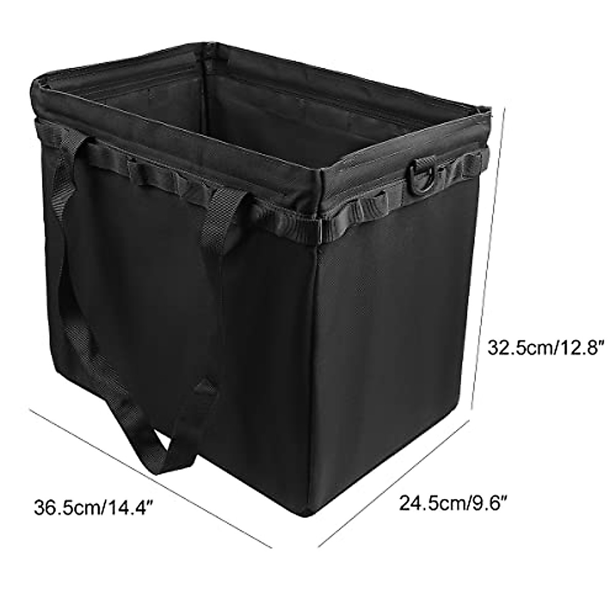 TargetEvo Picnic Basket Outdoor Camping Storage Organizer Bag Foldable Travel Box Storage Tool Military Bag Multi-Functional with Side Pockets Couples